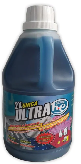 UNICA-NUHE04 ''ULTRA HE'' DÉTERGENT À LESSIVE 4L | Promotion Lépine